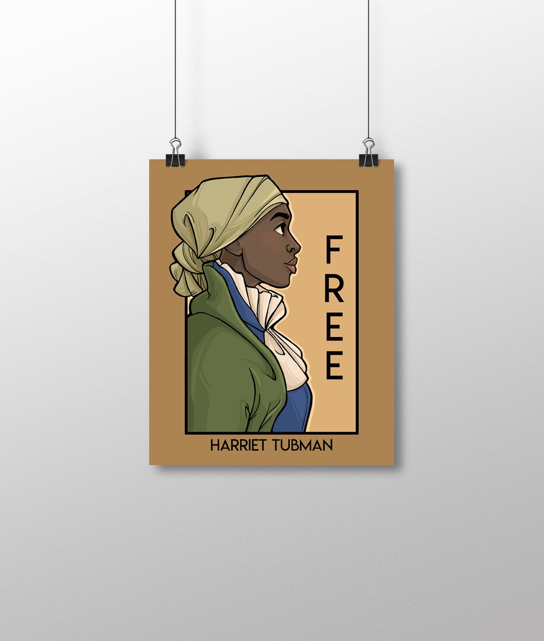 Free - Harriet Tubman - She Series Small Print - Etsy