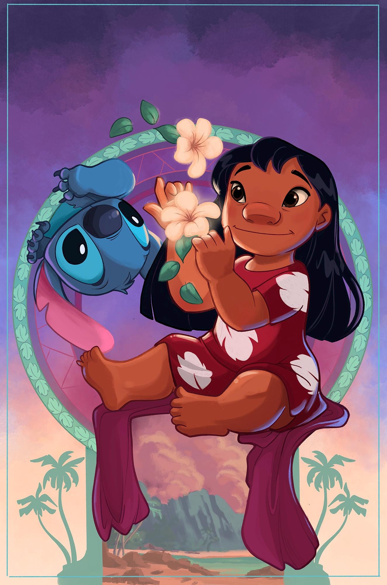 Lilo & Stitch Issue 7 Exclusive Comic Virgin Variant With Cover Created ...