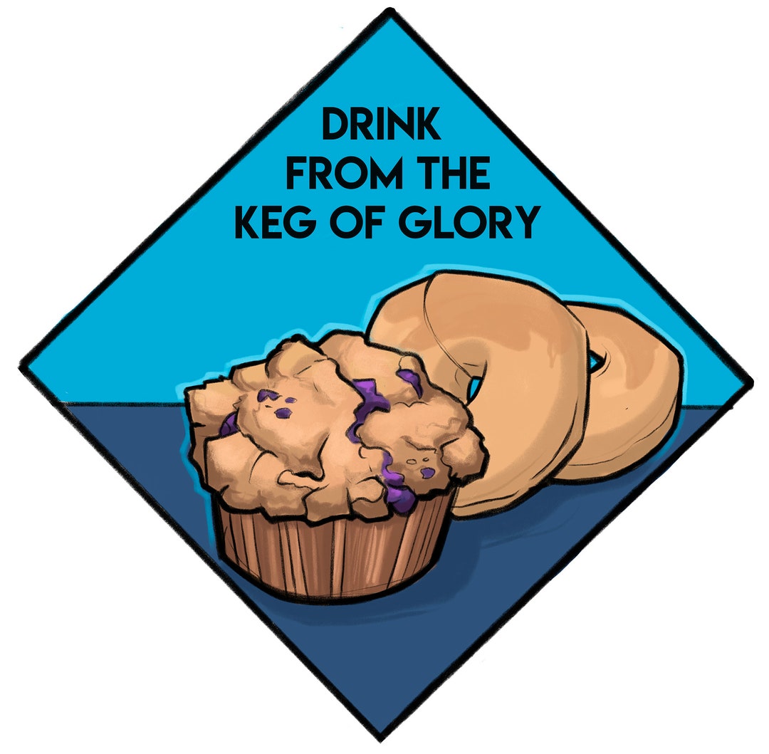 Keg of Glory Sticker - Etsy