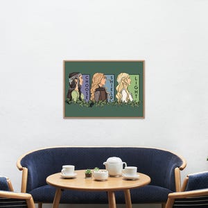 Geeky Home Art Light, Shield and Choose Collage She Series Medium Print ...