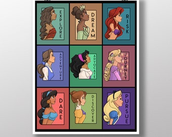 She Series Collage Version One Medium Print - Etsy