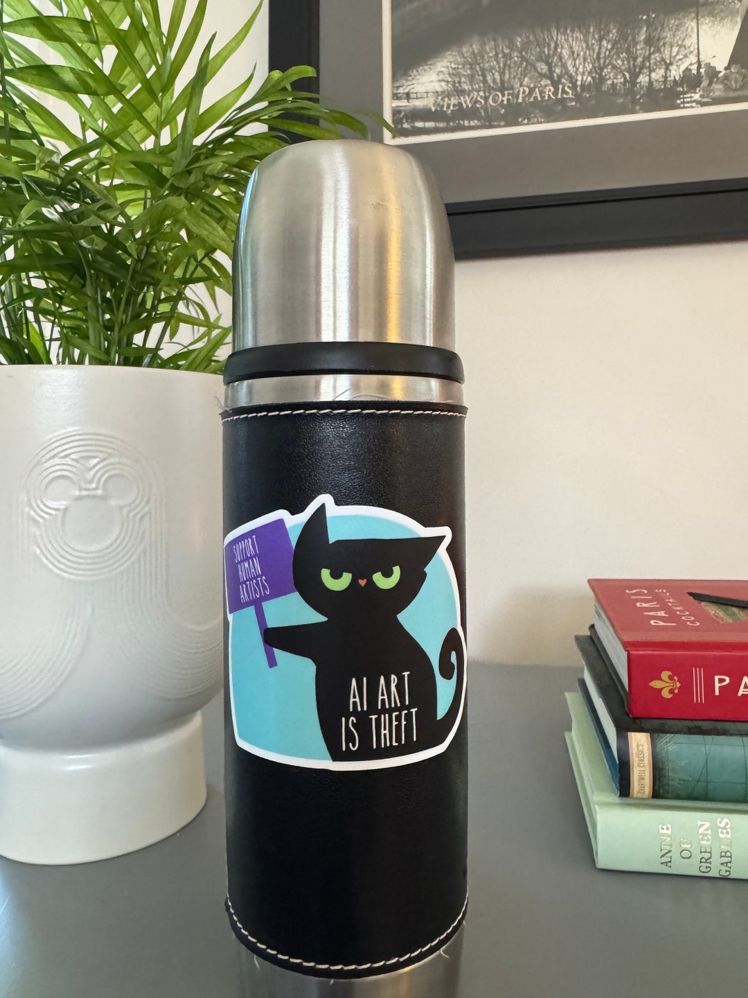 Support Human Artists Sticker - Etsy