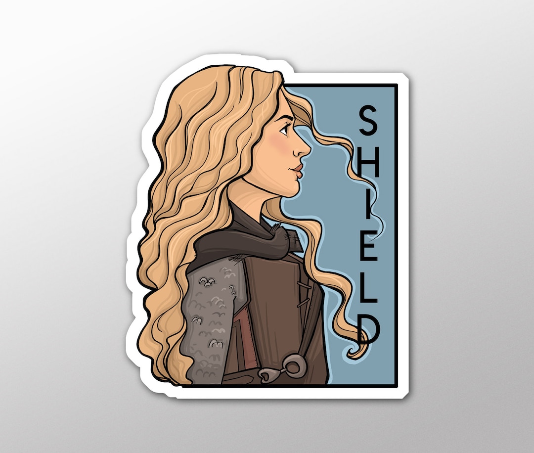 Individual Die Cut - Shield - She Series Sticker - Etsy