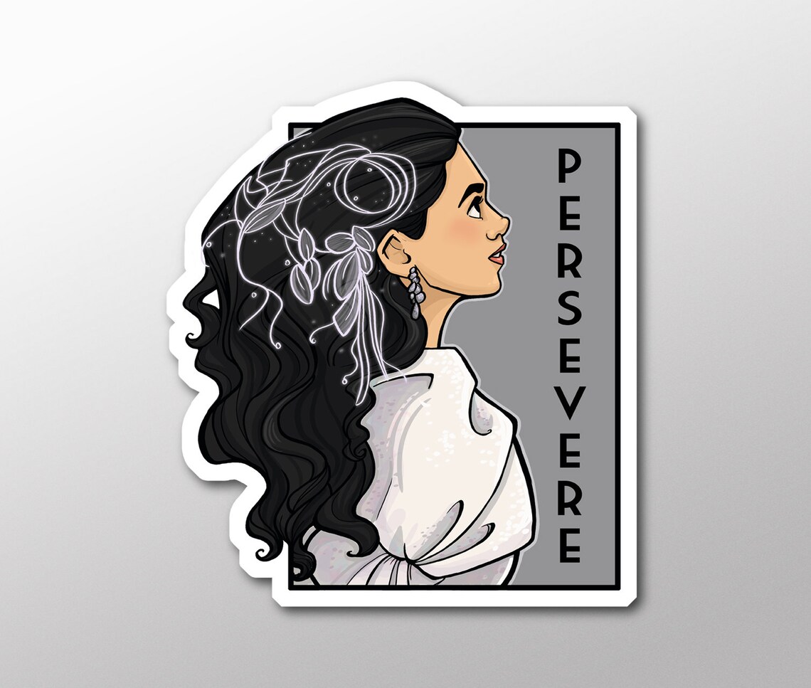 Individual Die Cut Persevere She Series Sticker - Etsy