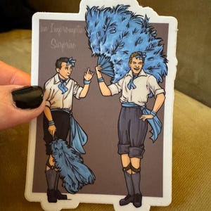 An Impromptu Surprise Sticker (item 01-307) - Etsy