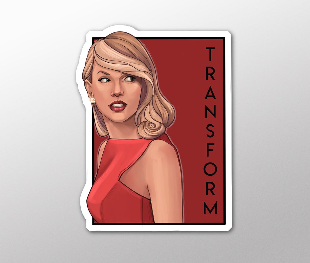 Transform- She Series Sticker - Etsy