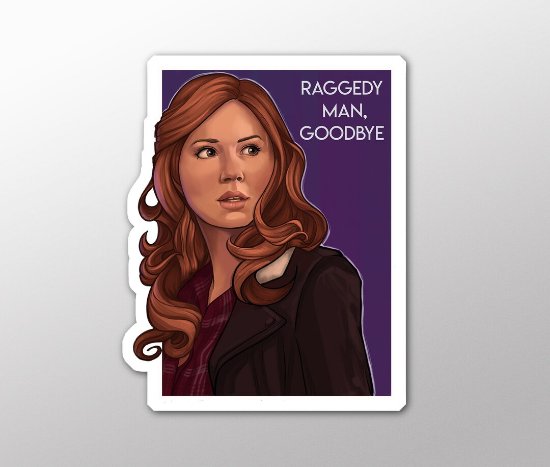 Raggedy Man Goodbye- She Series Sticker - Etsy