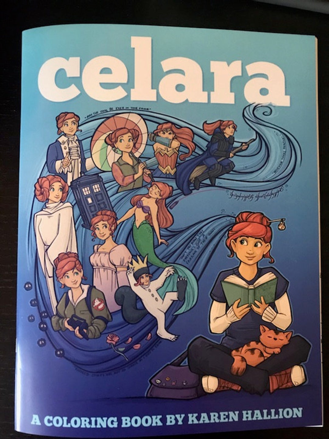 Celara Coloring Book (item 12-423) - Etsy