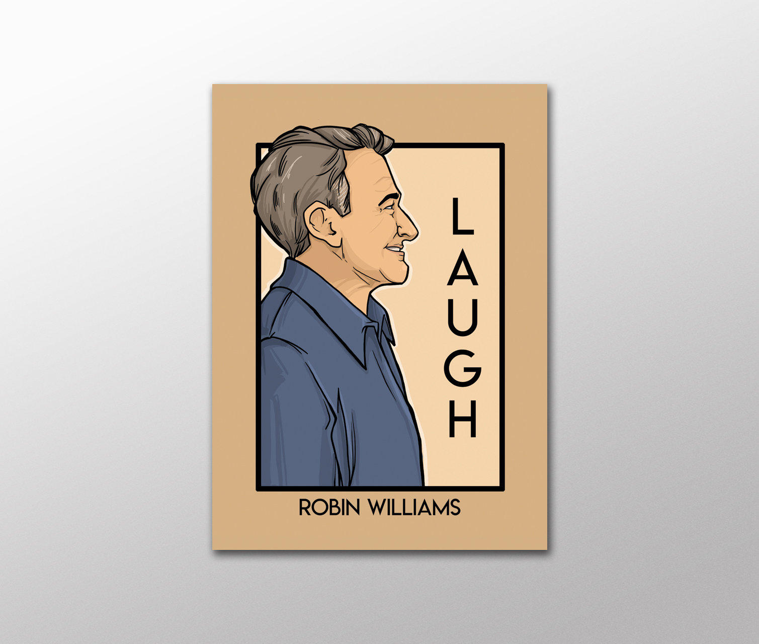 Robin Williams Laughing