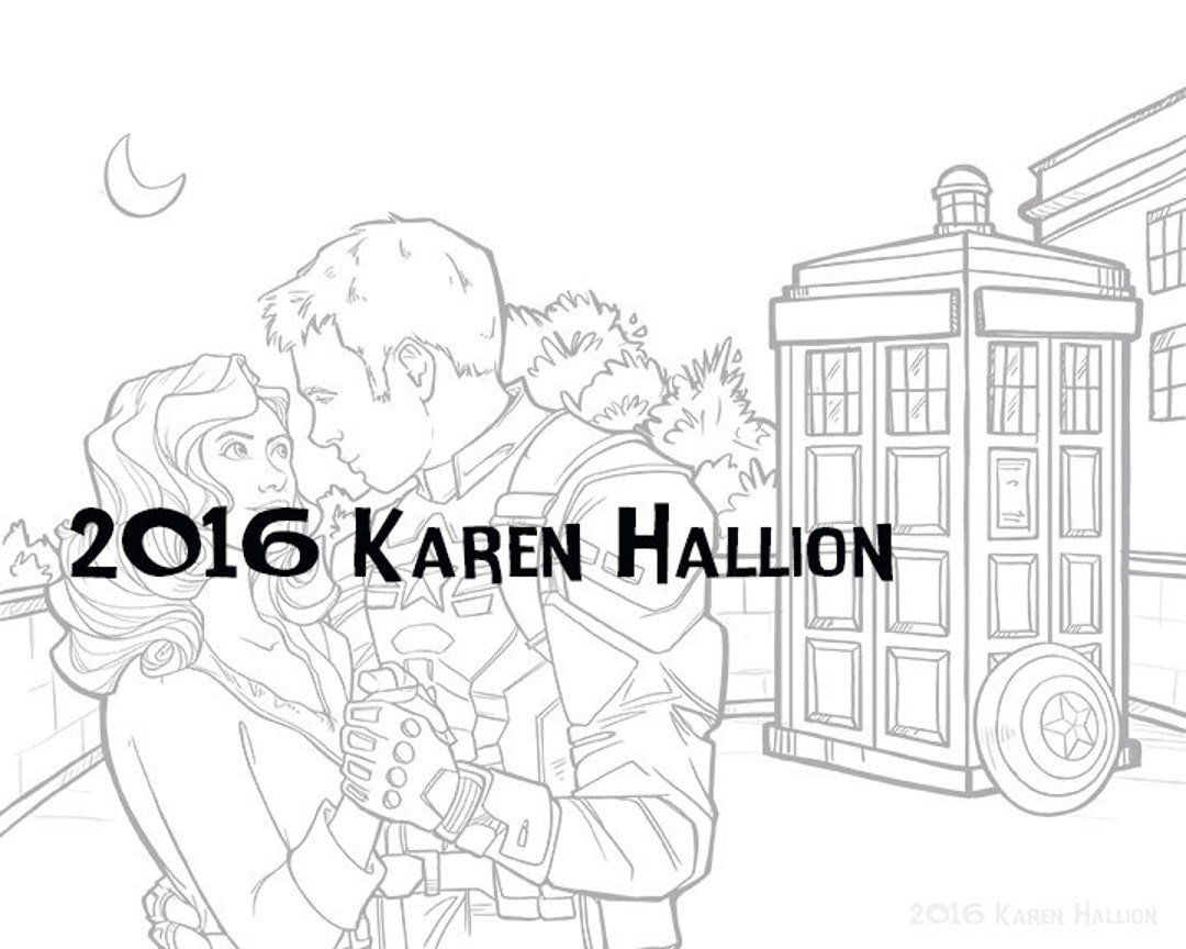 Karen Hallion Coloring Pages