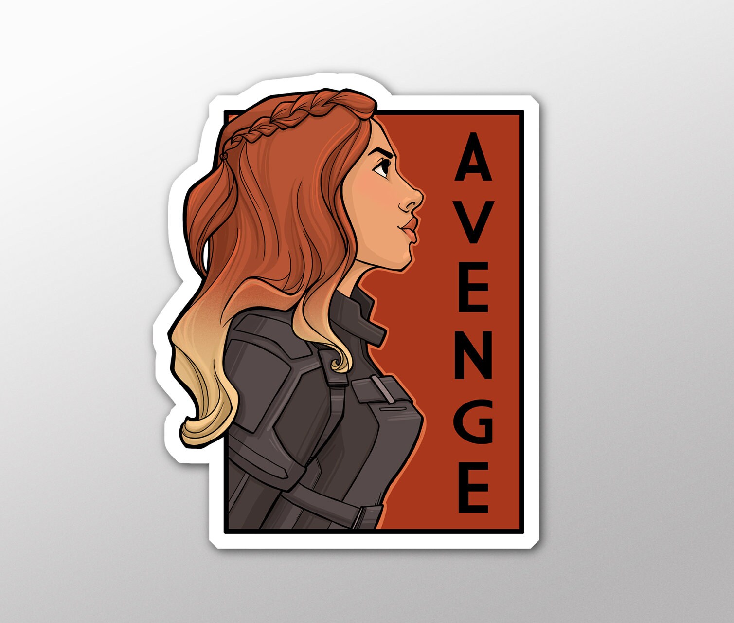 Individual Die Cut Avenge She Series Sticker | Etsy