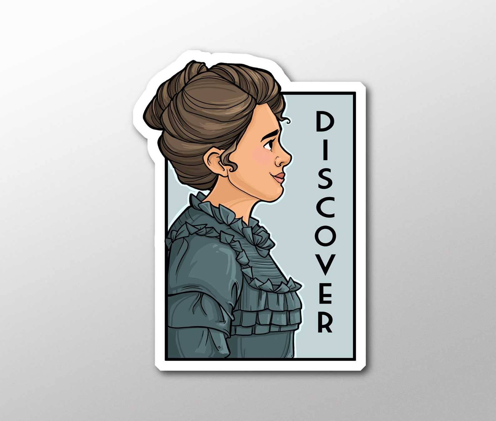 Individual Die Cut Discover Marie Curie She Series | Etsy Canada