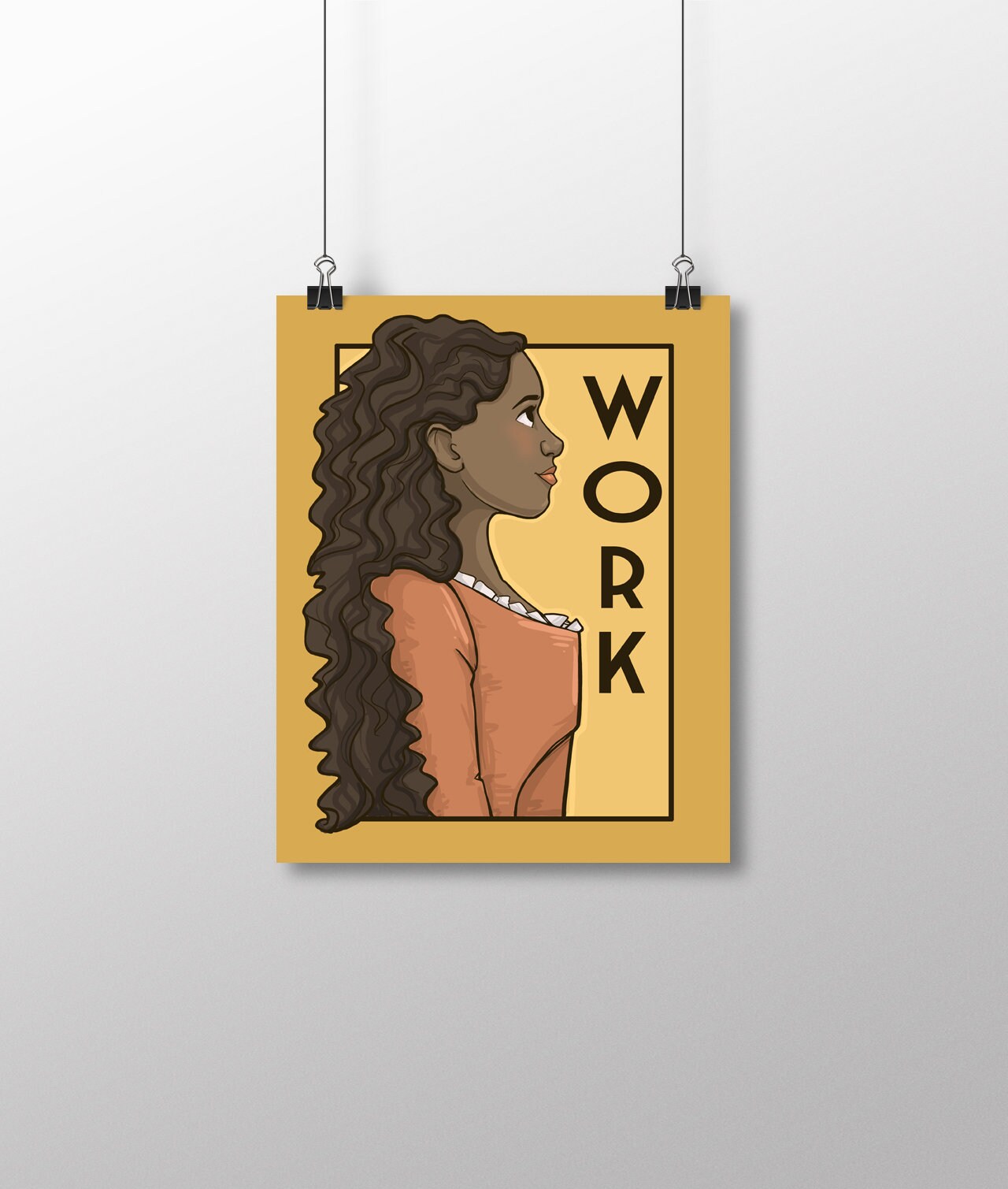 Work She Series Small Print - Etsy