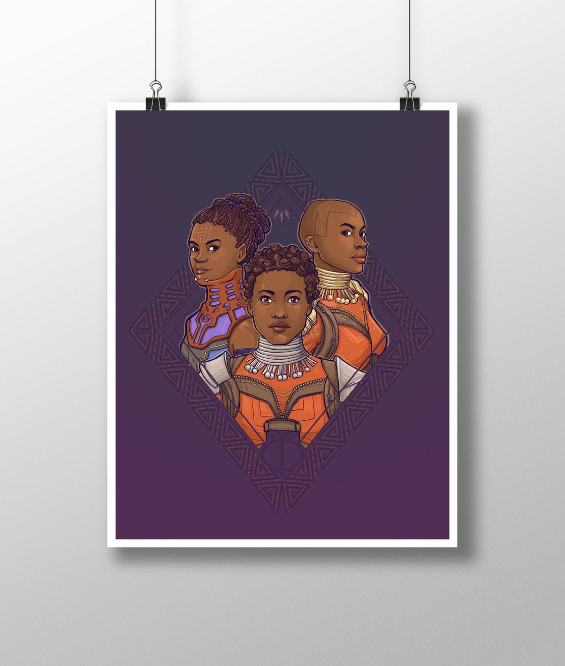 Wakanda Women Medium Print - Etsy