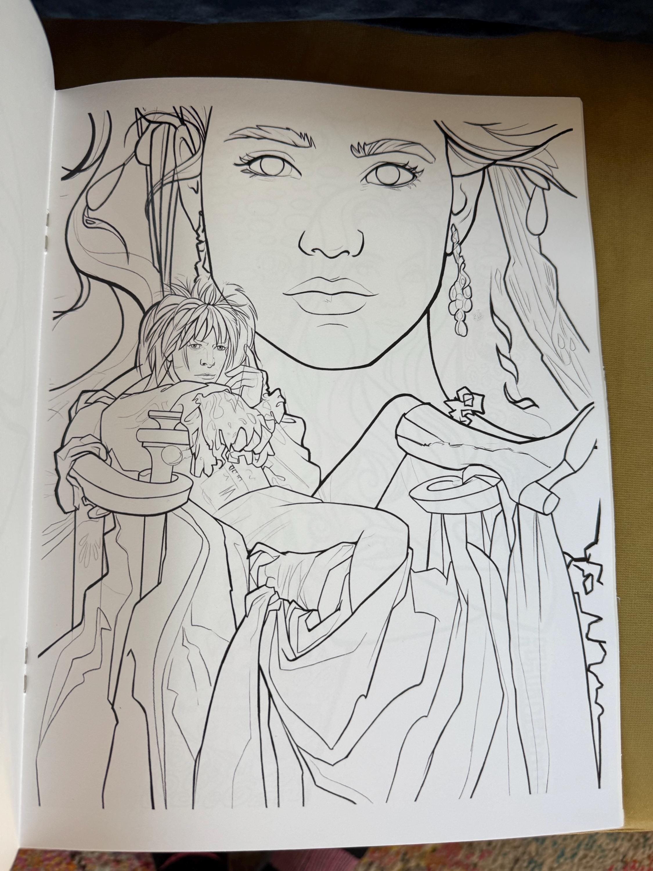 The Art of Karen Hallion Coloring Book - Etsy