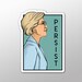 Individual Die Cut Persist Elizabeth Warren She Series | Etsy