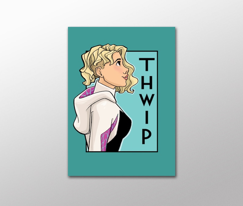 Thwip She Series Postcard - Etsy