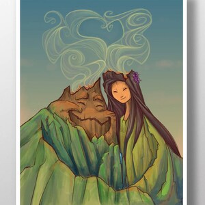 Lava Love - Medium Print - Etsy