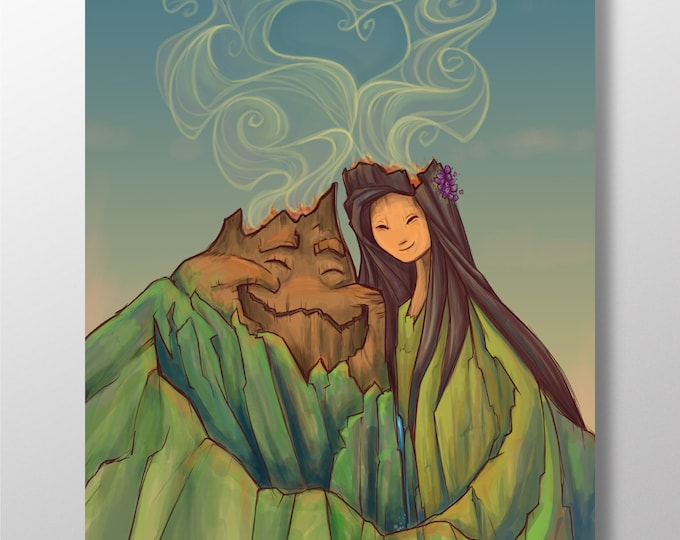 Lava Love Large Print - Etsy