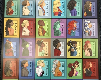 She Series Collage Special Pop Culture Edition Poster | Etsy