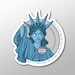 Nasty Lady Liberty Sticker - Etsy