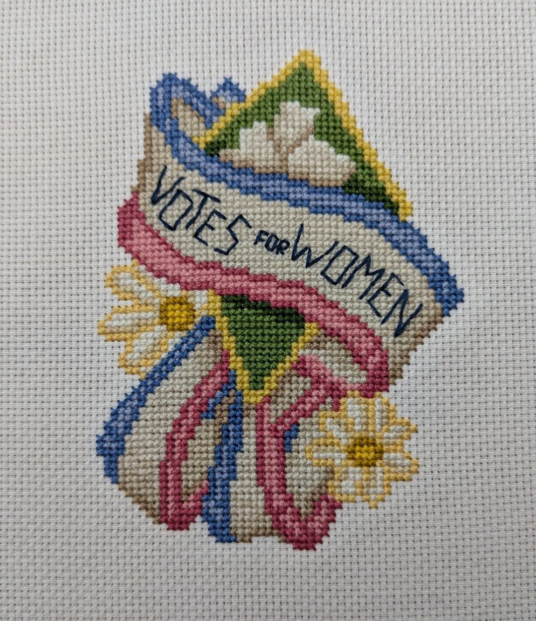 Geeky Cross Stitch Pattern - Votes for Women - Etsy