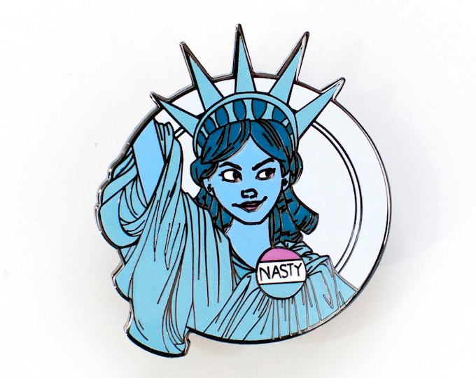 Nasty Lady Liberty Pin (item 10-374) - Etsy