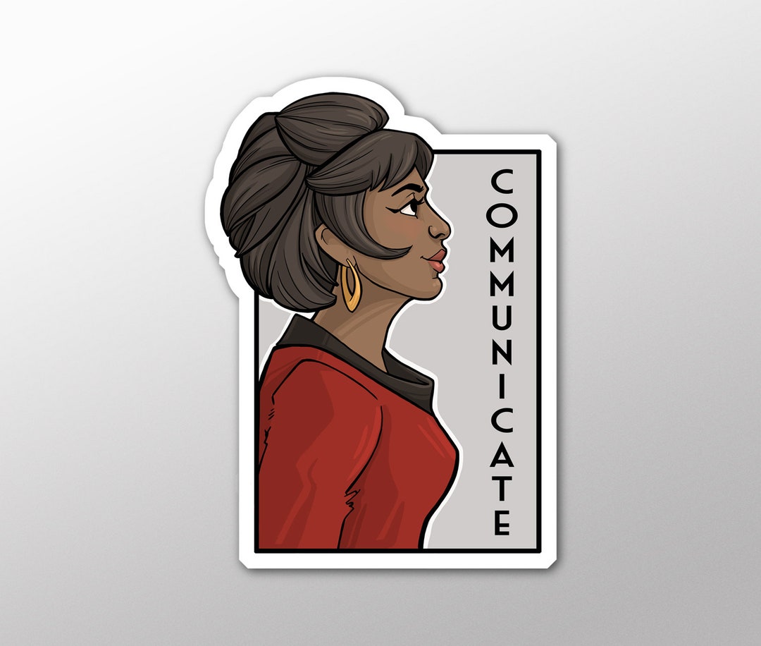 Individual Die Cut - Communicate - She Series Sticker - Etsy