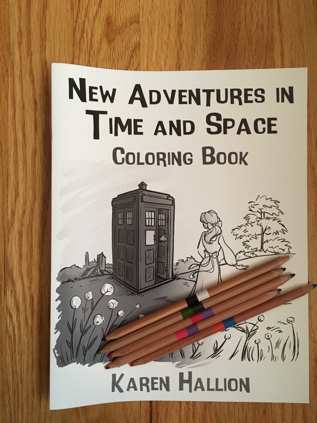 New Adventures in Time and Space Coloring Book (item 12-375) - Etsy