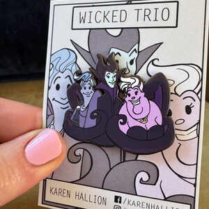 Wicked Trio Pin - Etsy