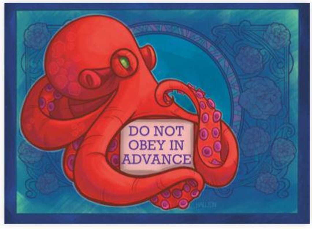Do Not Obey- Collectible Trading Card - Etsy