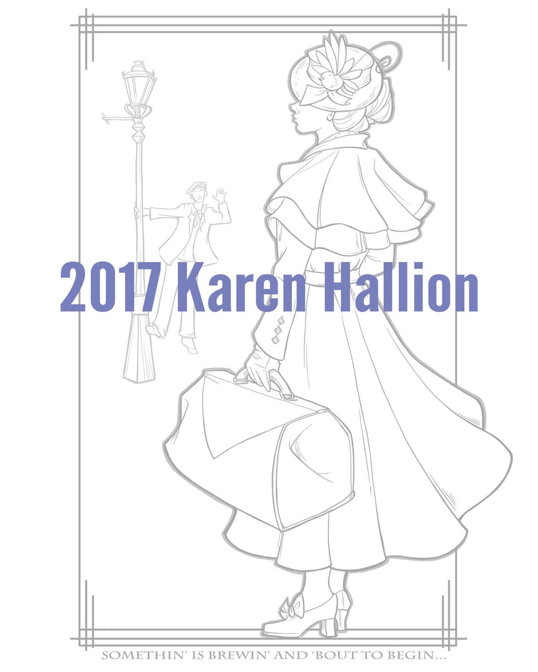 Poppins Returns Coloring Page - Digital Download - Etsy