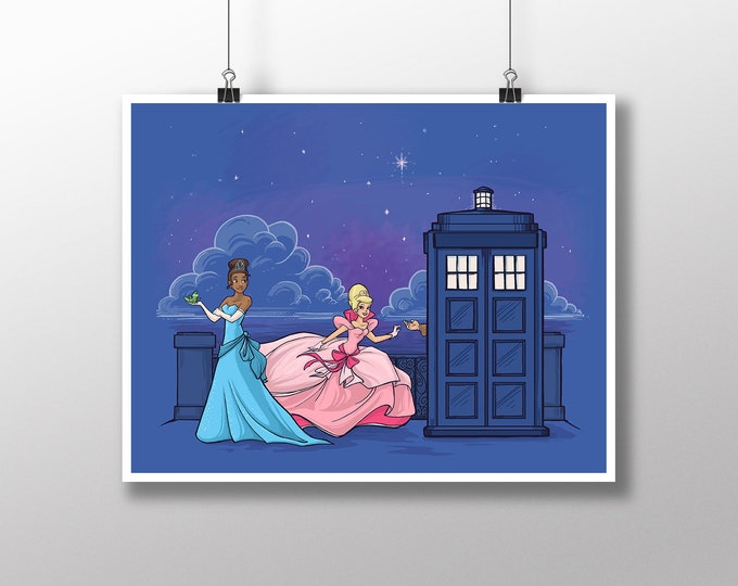 The Princess and the Doctor Medium Print - Etsy
