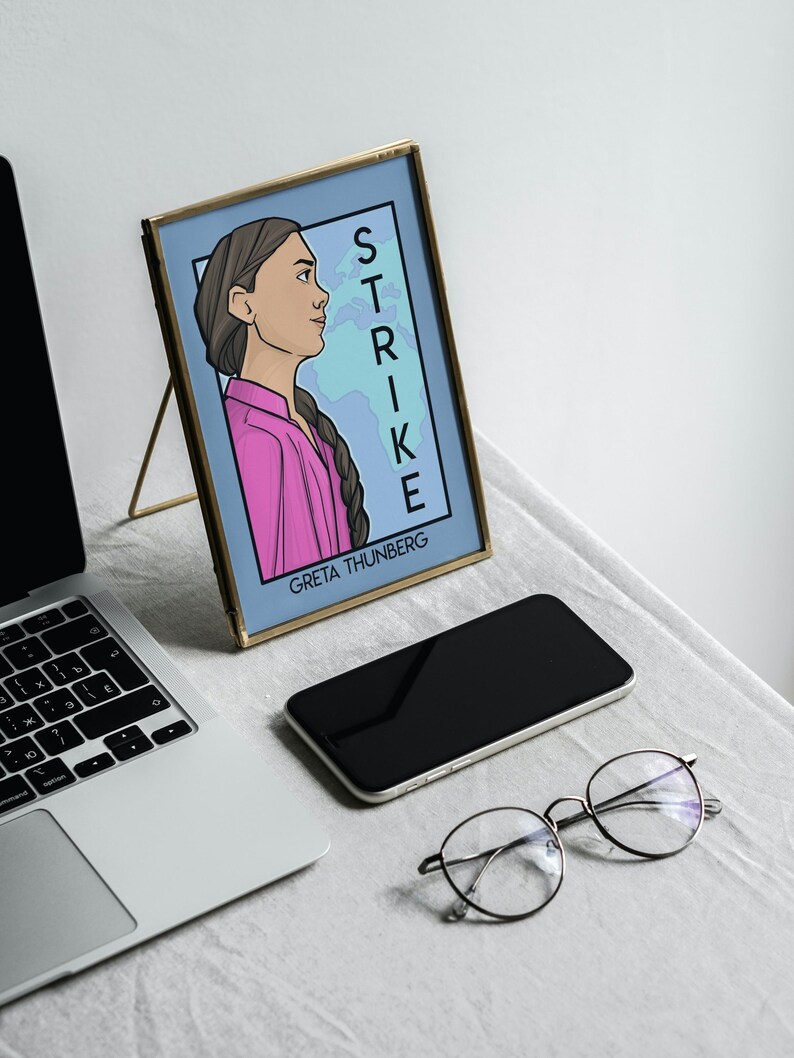 Strike - She Series Postcard - Etsy