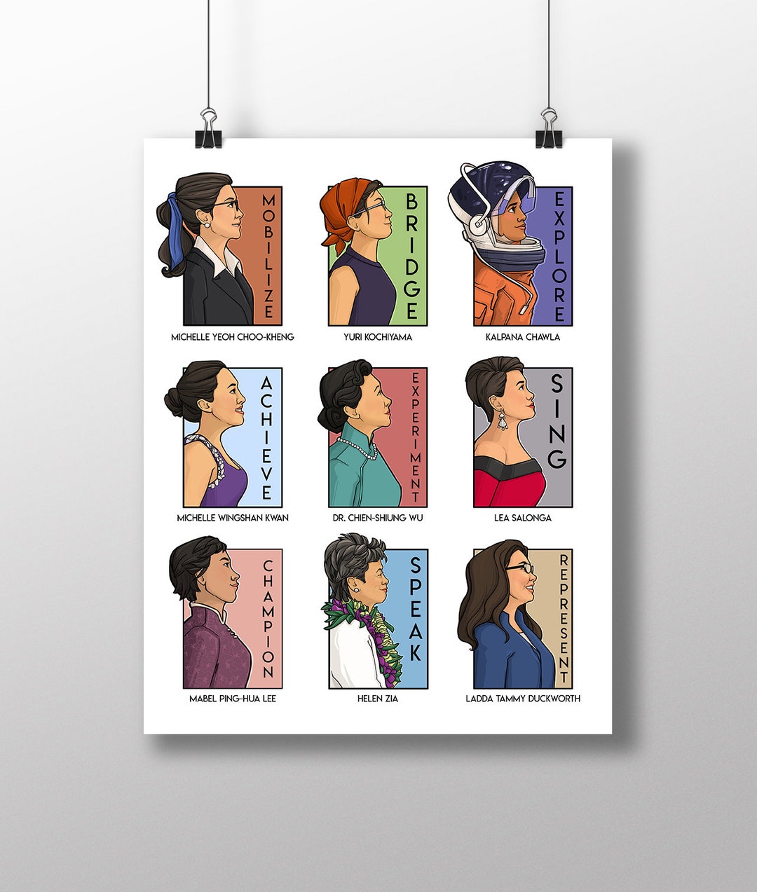 She Series Collage - Version Ten- Medium Print - Etsy