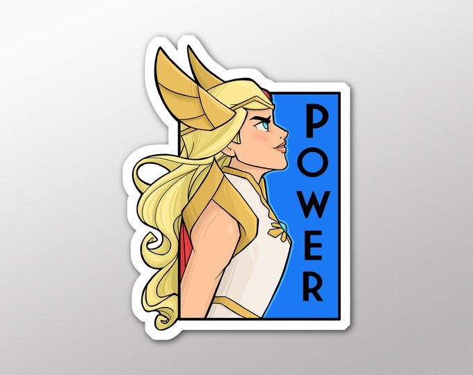 Individual Die Cut - Power - She Series Sticker - Etsy
