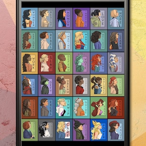 She Series Collage - Special Pop Culture Edition Poster - Etsy