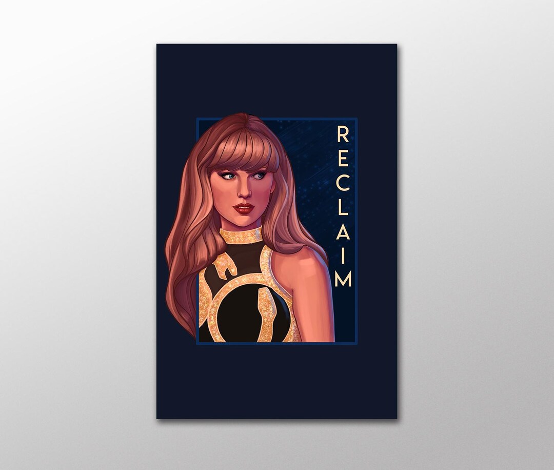 Swiftie Fan Gift -reclaim - She Series Postcard - Etsy