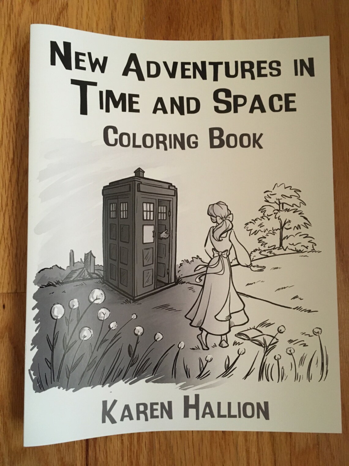 New Adventures in Time and Space Coloring Book item 12-375 - Etsy