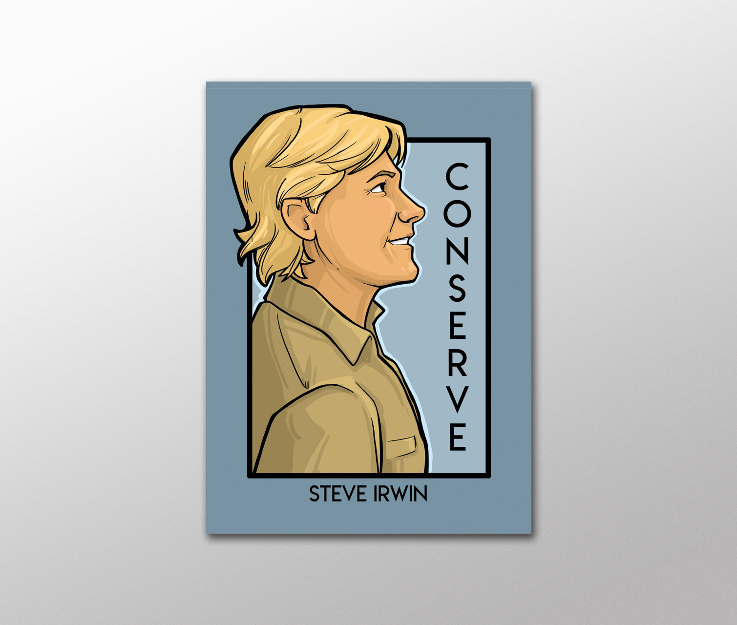 Steve Irwin Coloring Pages