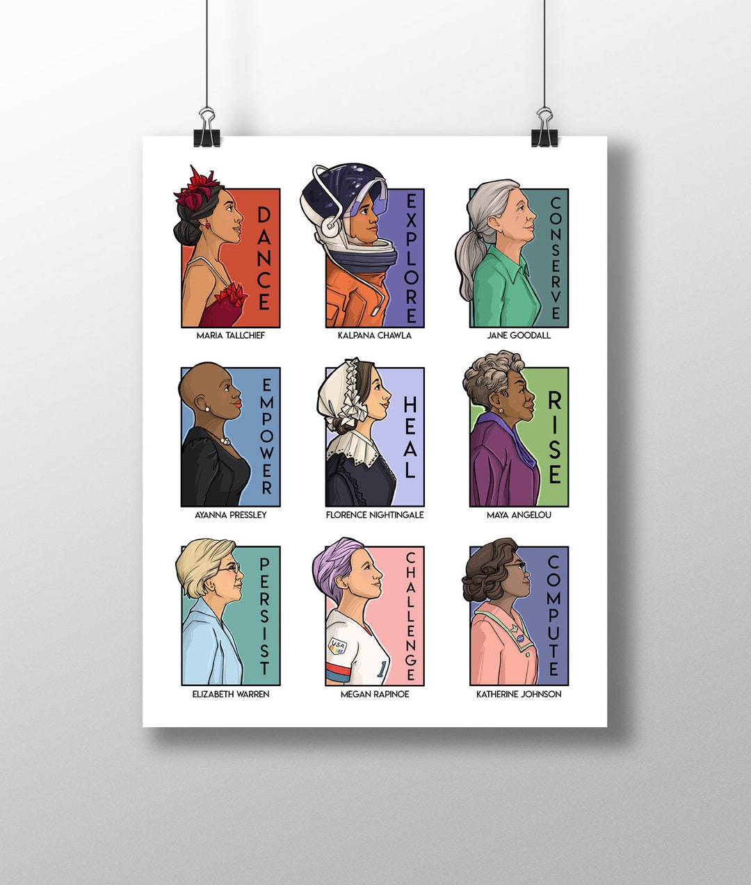 She Series Collage - Version Six - Medium Print - Etsy