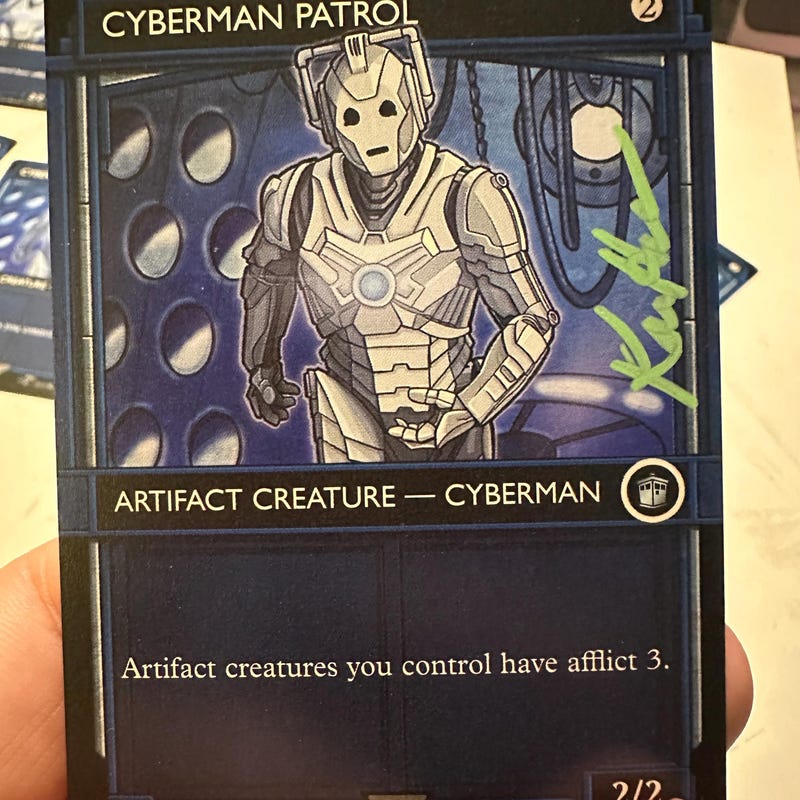 Doctor Who Card - Etsy