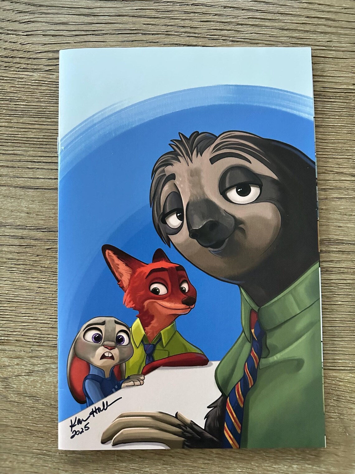 Zootopia Issue #1 - Exclusive Comic Virgin Variant Cover Created by ...