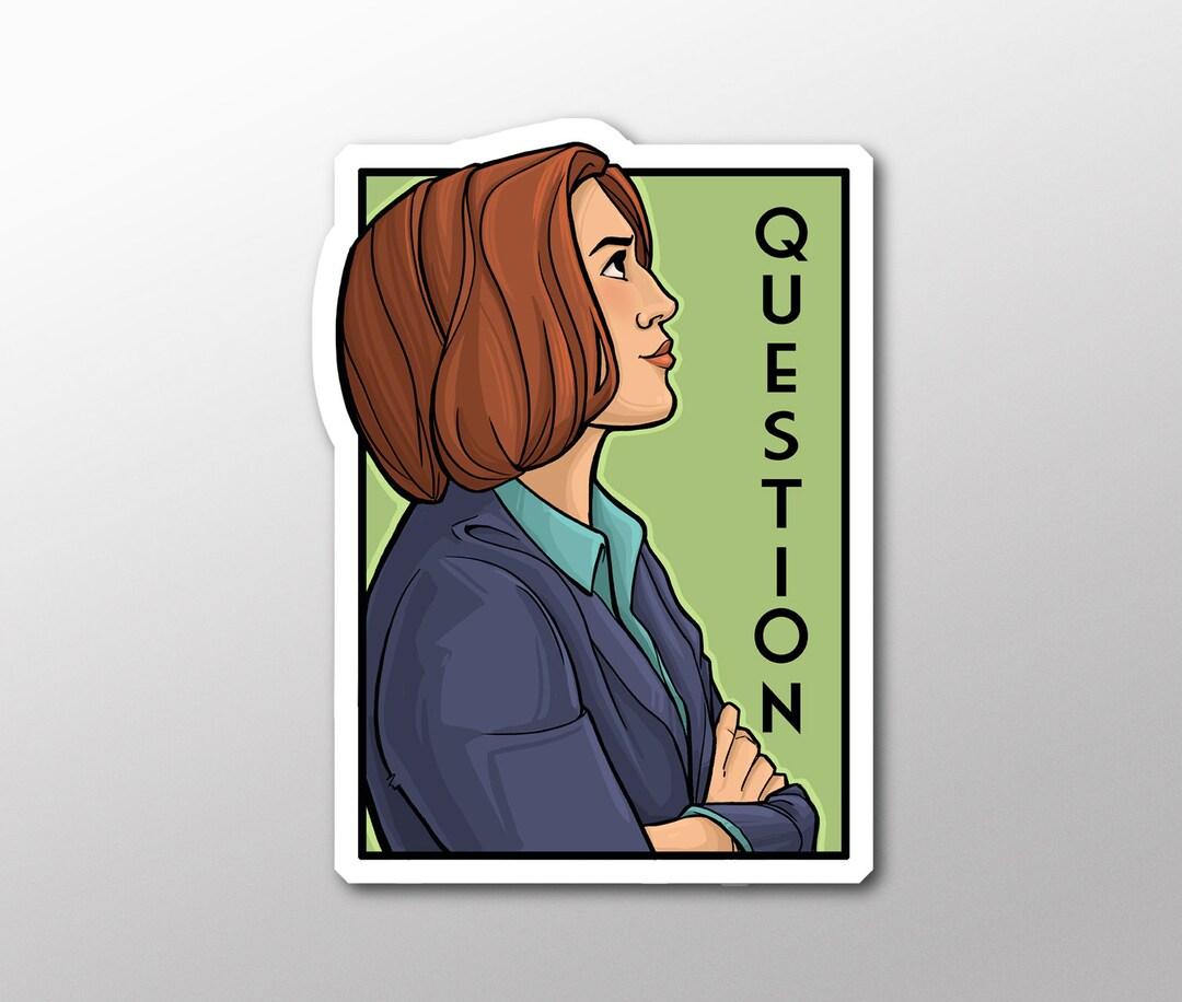 Individual Die Cut - Question - She Series Sticker - Etsy