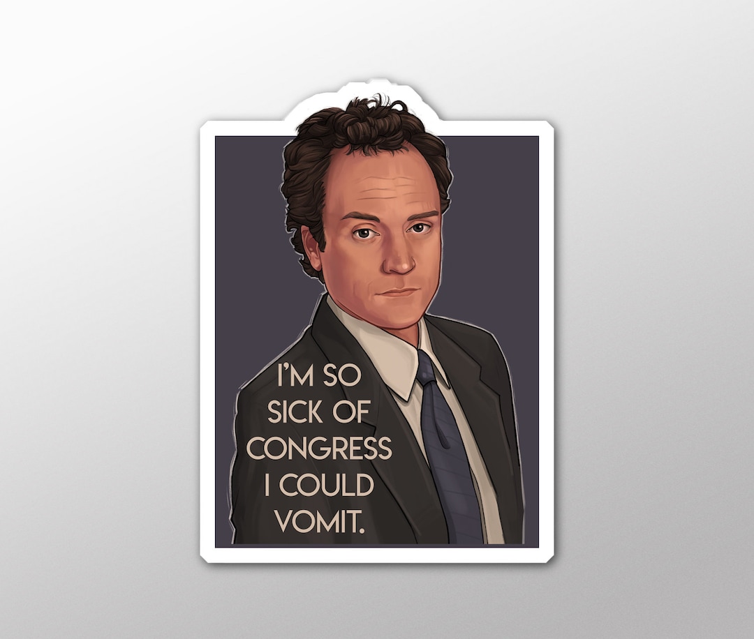 I'm so Sick of Congress Sticker - Etsy