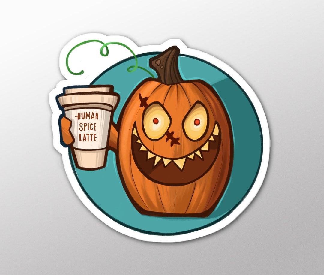 Human Spice Latte - Sticker - Etsy