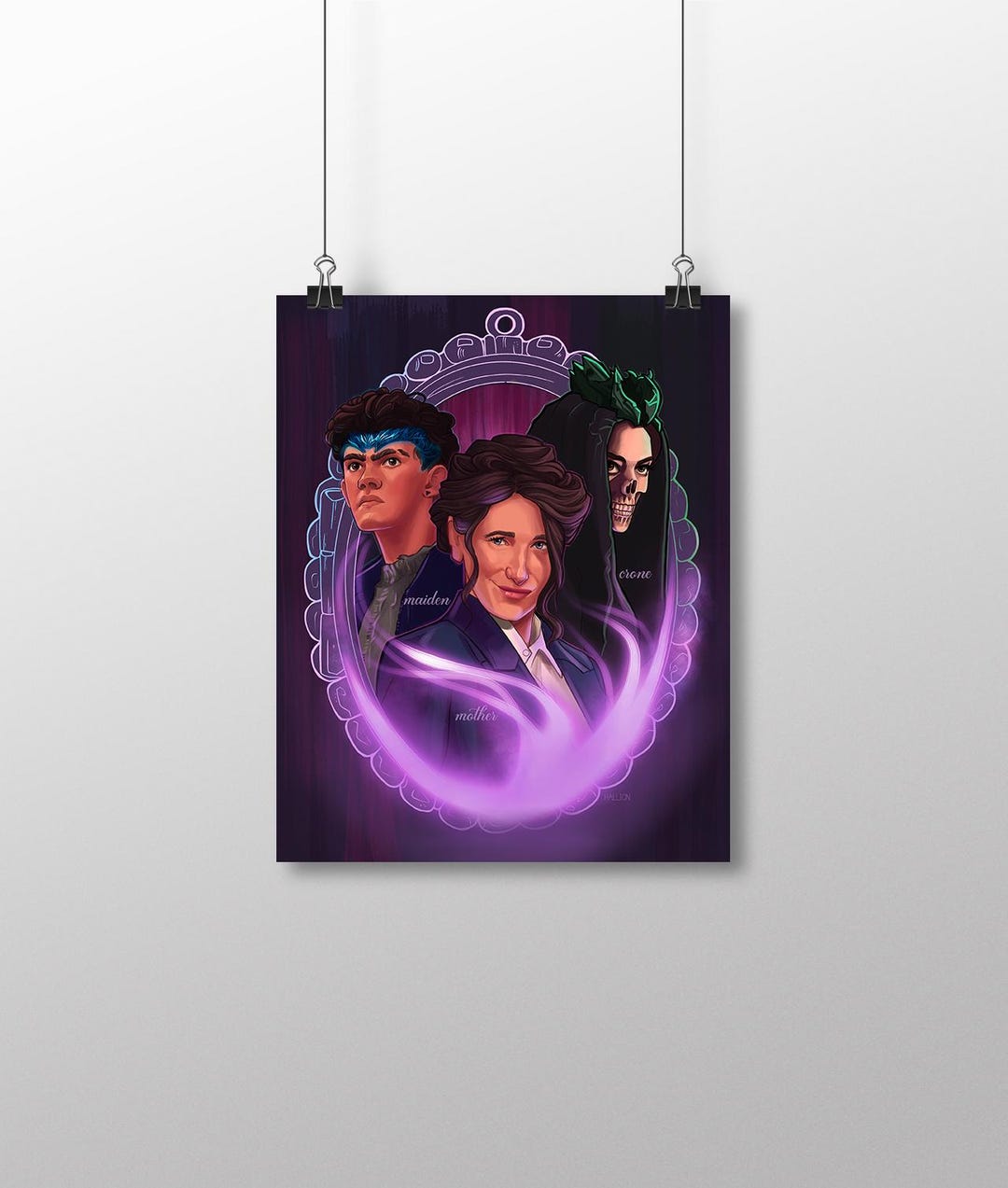 Mother, Maiden, Crone - Small Print - Etsy