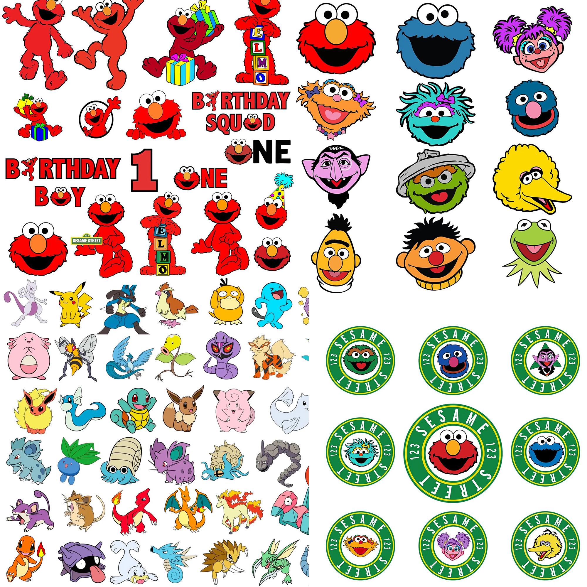 1500+ Cartoon Characters Pattern Collection - Cartoon Characters SVG ...