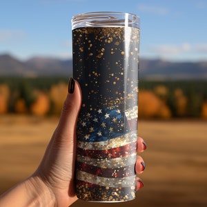 Patriotic Glitter July 4th PNG, Seamless Digital Download, American ...