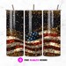 Patriotic Glitter July 4th PNG, Seamless Digital Download, American ...